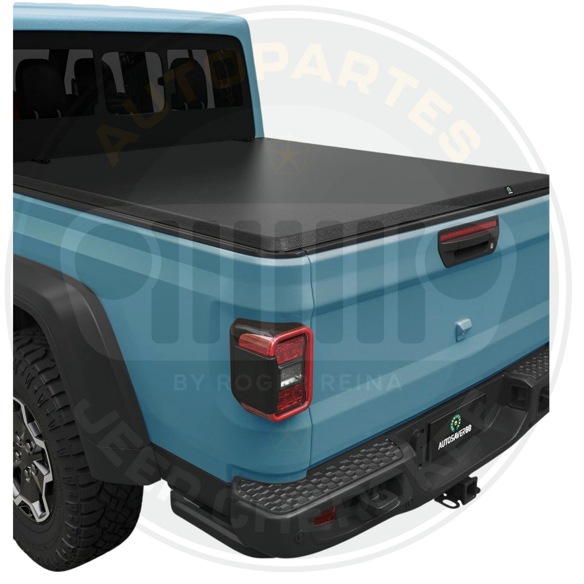 Cubierta Platón Enrollable Para Jeep Gladiator JT 2019 al 2023 ...